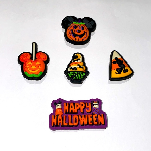 Disney | Accessories | Disney Crocs Charms Set Jibbitz Shoe Halloween ...